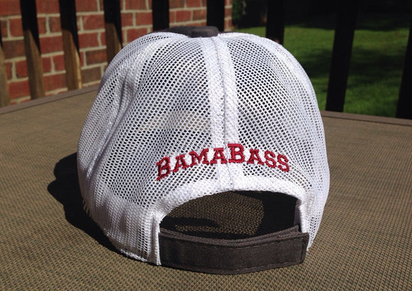 Gray Bama Bass Hat – Bama Frogs