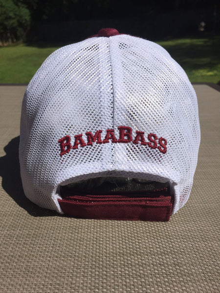 Red Bama Bass Hat – Bama Frogs